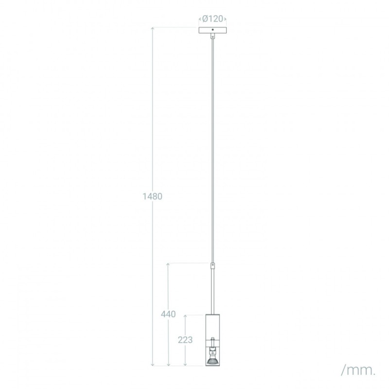 Suspension KONO K or GU10